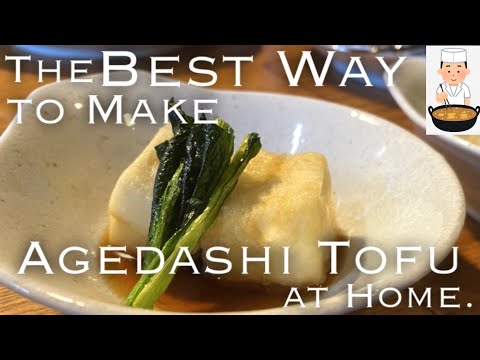 Agedashi Tofu Recipe | Japanese Singing Cooking Man