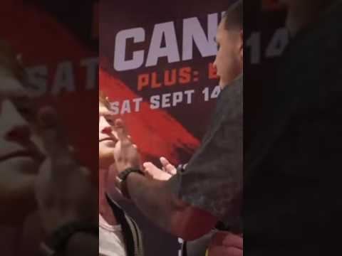 Canelo CLOWNING Berlanga in His Face