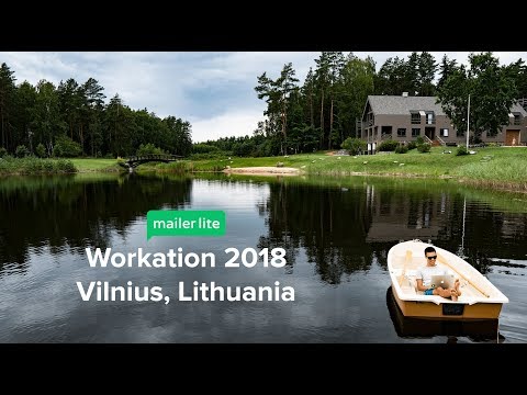 MailerLite Workation in Vilnius, Lithuania 2018