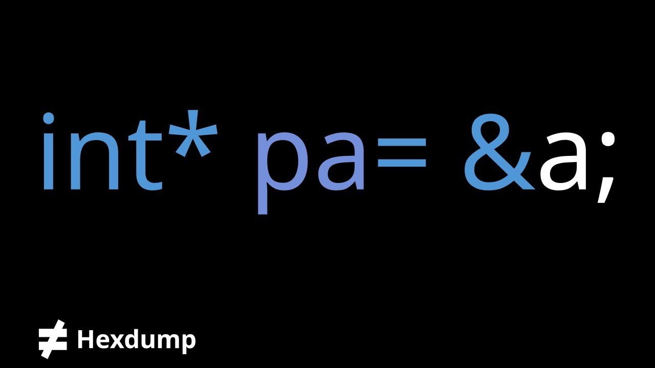 Pointers and Memory in C