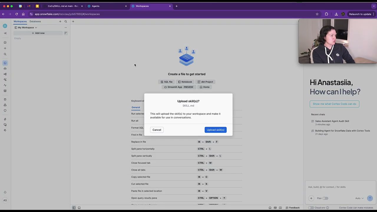 How to Add the Cortex Code Skill to Audit Your Snowflake Cortex Agent | GitHub + Live Demo