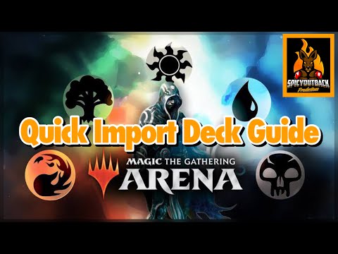 Quick 'Import Deck' Guide - MTG Arena