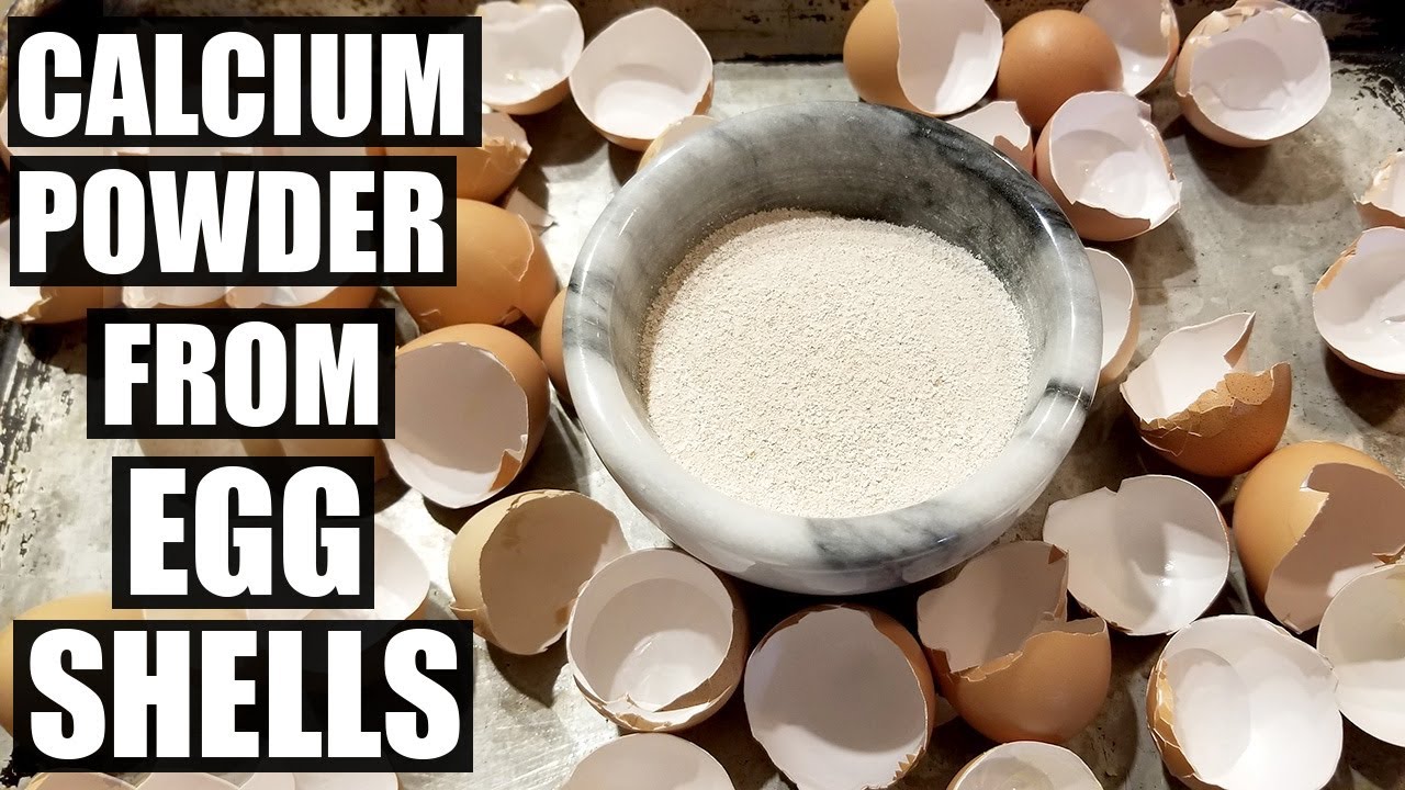 How to Make Eggshell Calcium Powder Supplement
