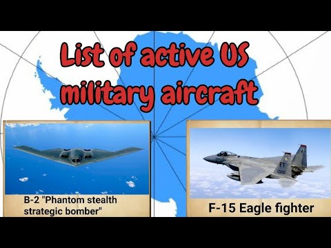 list of US military aircraft.