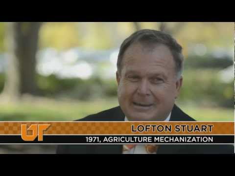 Lofton Stuart, 1961 graduate of agriculture mechanization