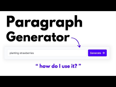 Free AI Paragraph Generator for Blog Articles