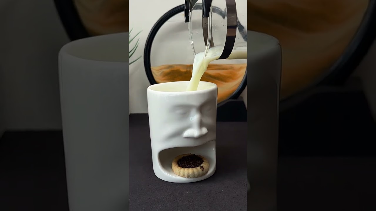 🔔 Biscuit Pocket Coffee Mug - Product Link in Bio ( # 2064 ) ‪@MaviGadgets‬