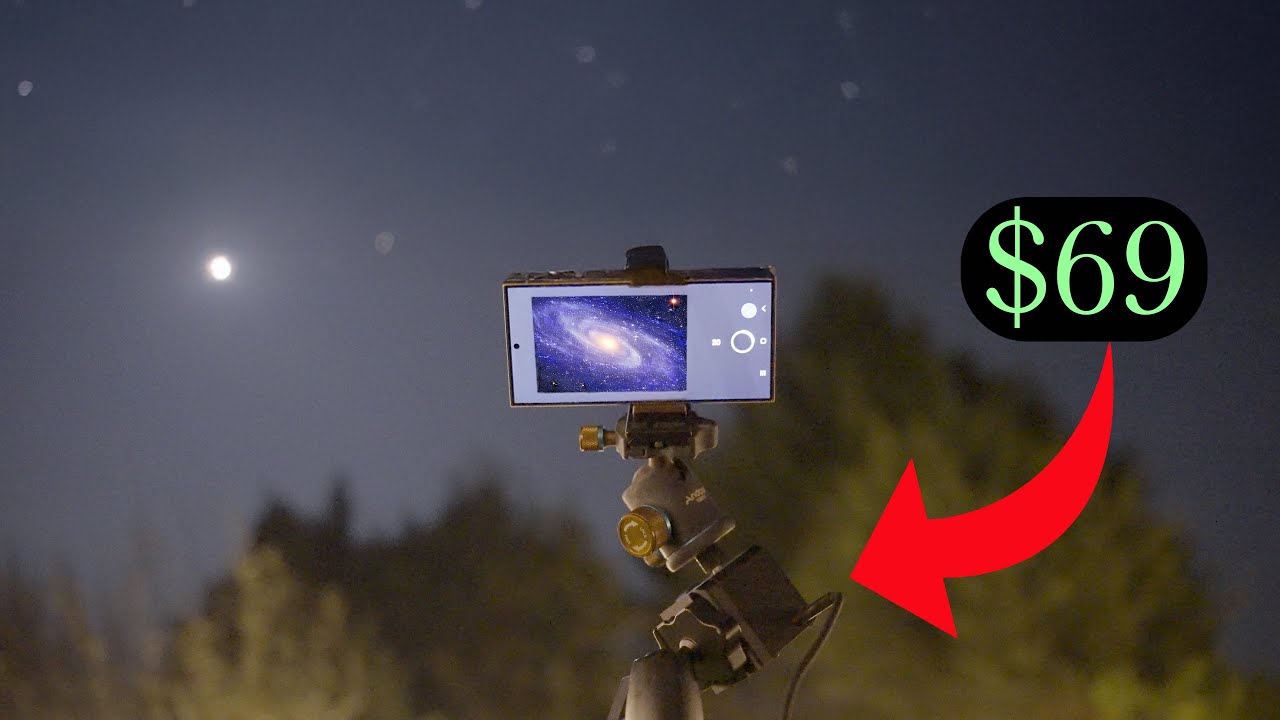 This £69 Star tracker mount lets you take INCREDIBLE Deep sky images with your SMARTPHONE!? 🤯✨🤳🏼