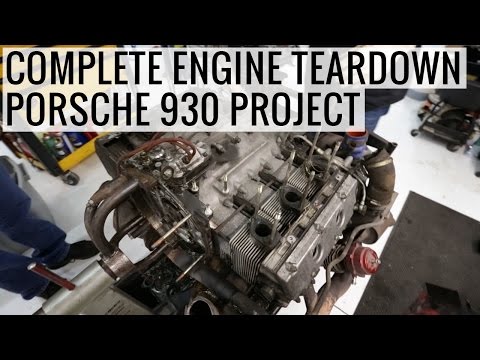 Watch an Extremely Detailed Teardown of an Air-Cooled Porsche 930 Turbo ...
