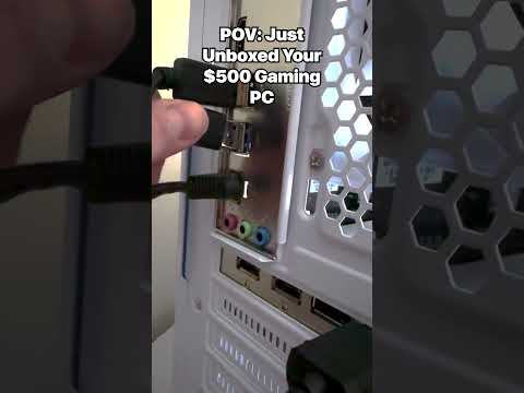 Unboxing the Best $500 Gaming PC