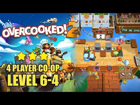 Steam Community :: Video :: Overcooked! 2 - Level 6-4 [3 star, 4 Player ...