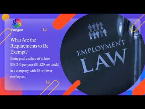 Exempt Employee Laws in California