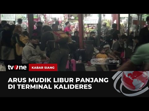 Pantauan Kepadatan Penumpang di Terminal Kalideres | Kabar Siang tvOne