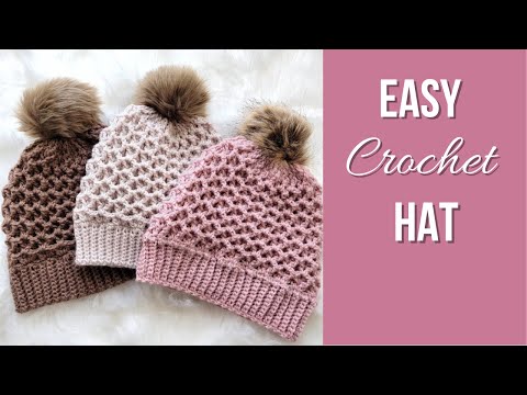 Easy Crochet Hat Pattern