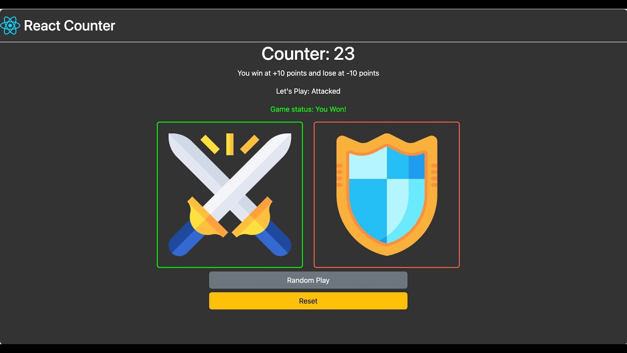 Counter app with React, Typescript, Bootstrap