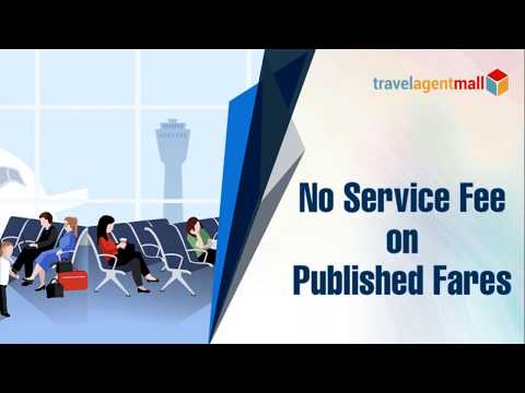 Airline Consolidator Tickets: No Service Fee on Published Fares
