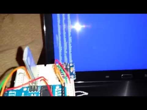 Arduino MPU6050 (Acceleration + Gyro) + Bluetooth Demo
