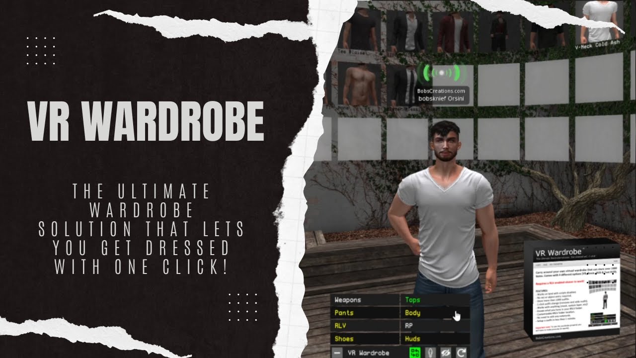 The VR Wardrobe (Second Life)