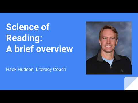Brief Overview of the Science of Reading