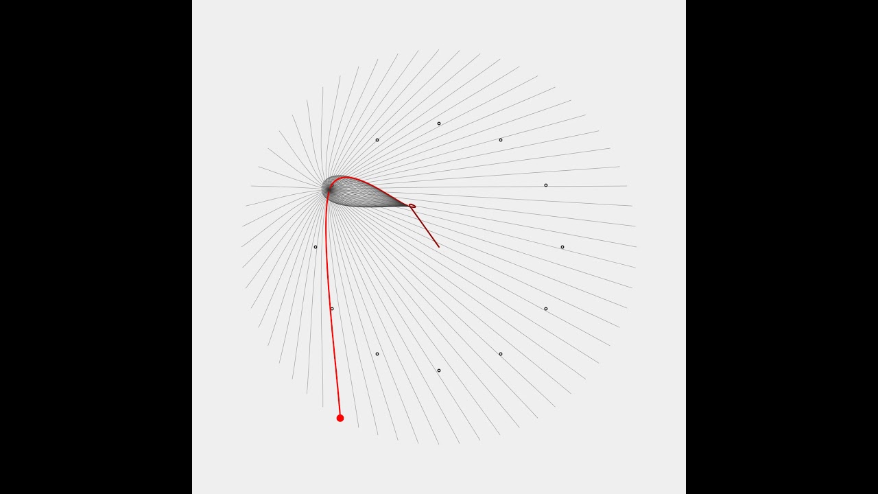 P5js | Animation 20 | Abstract Clock 05