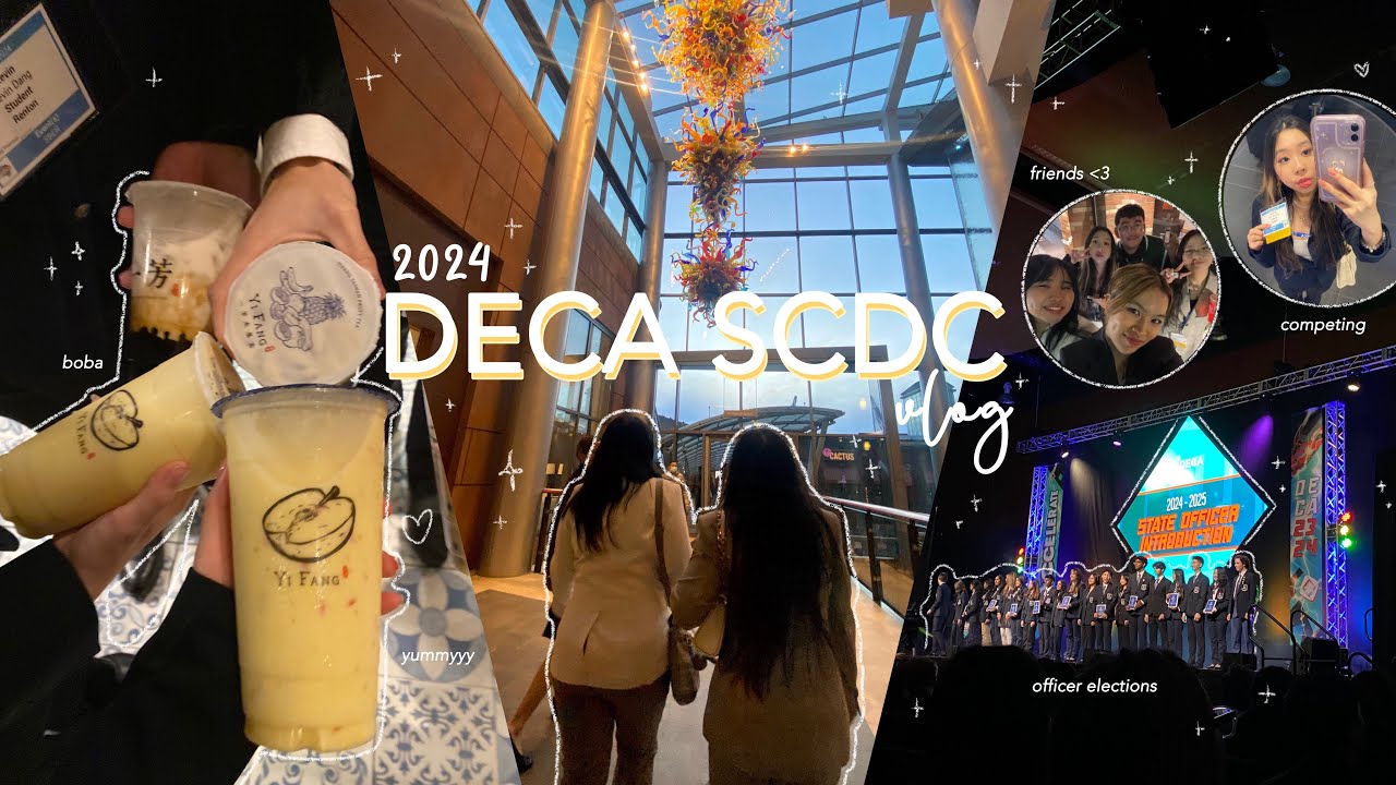 *competing* at washington DECA SCDC 2024 vlog | junior year 💙