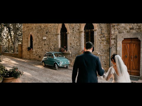 Destination Wedding Tuscany: from USA to Camporsevoli Hamlet near Siena