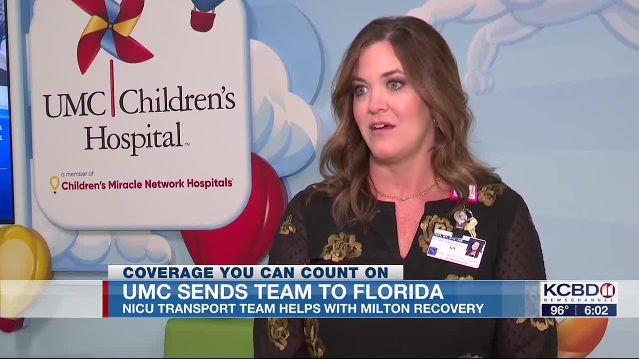 UMC sends specialized team to Florida to help with Milton recovery