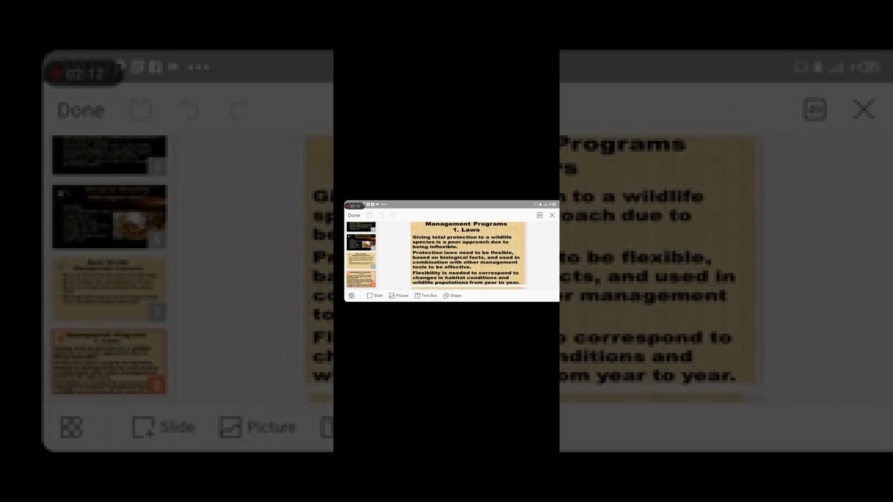 ppt on wildlife management and conservation#