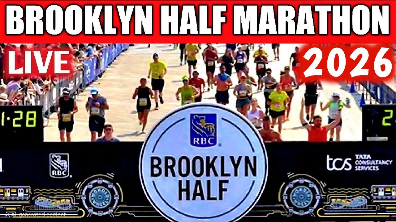 LIVE NYC: RBC Brooklyn Half 2026 🏃🏾‍♀️ Brooklyn Half Marathon Finish Line 2026 🏃🏽‍♂️