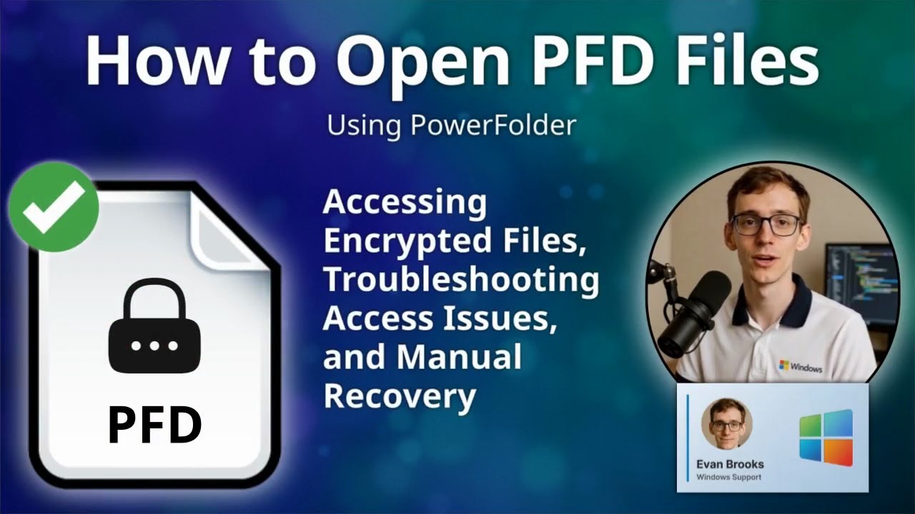 How to Open PFD Files (PowerFolder)
