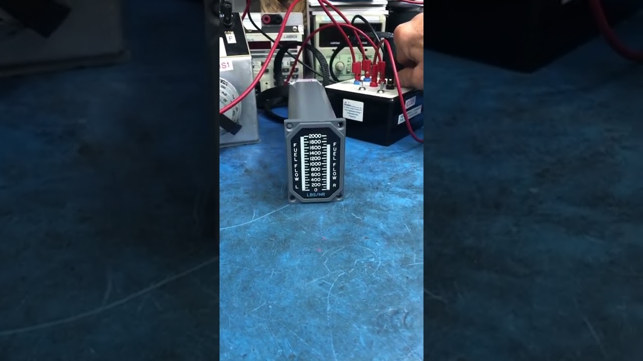 WO#230770 Fuel Flow Ind P/N 9912147-16 S/N 139AM