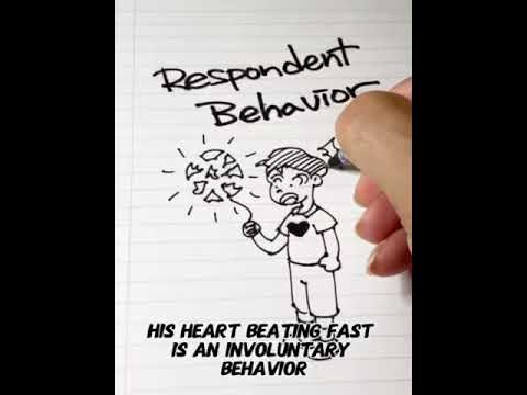 ABA Terminology: What is respondent behavior? (Classical conditioning)