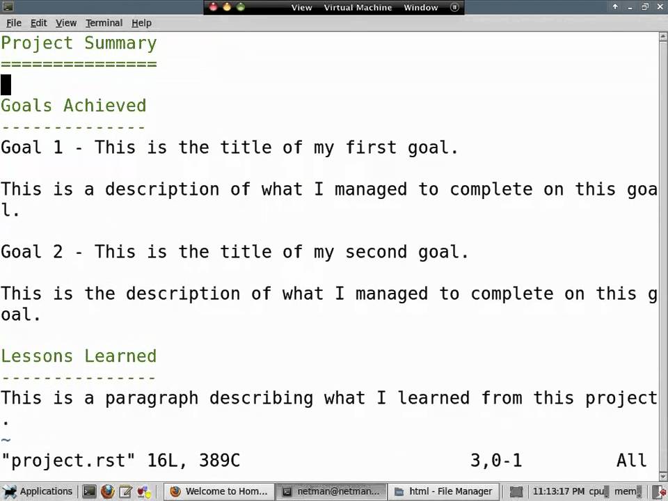 Using Sphinx to Document Python Code