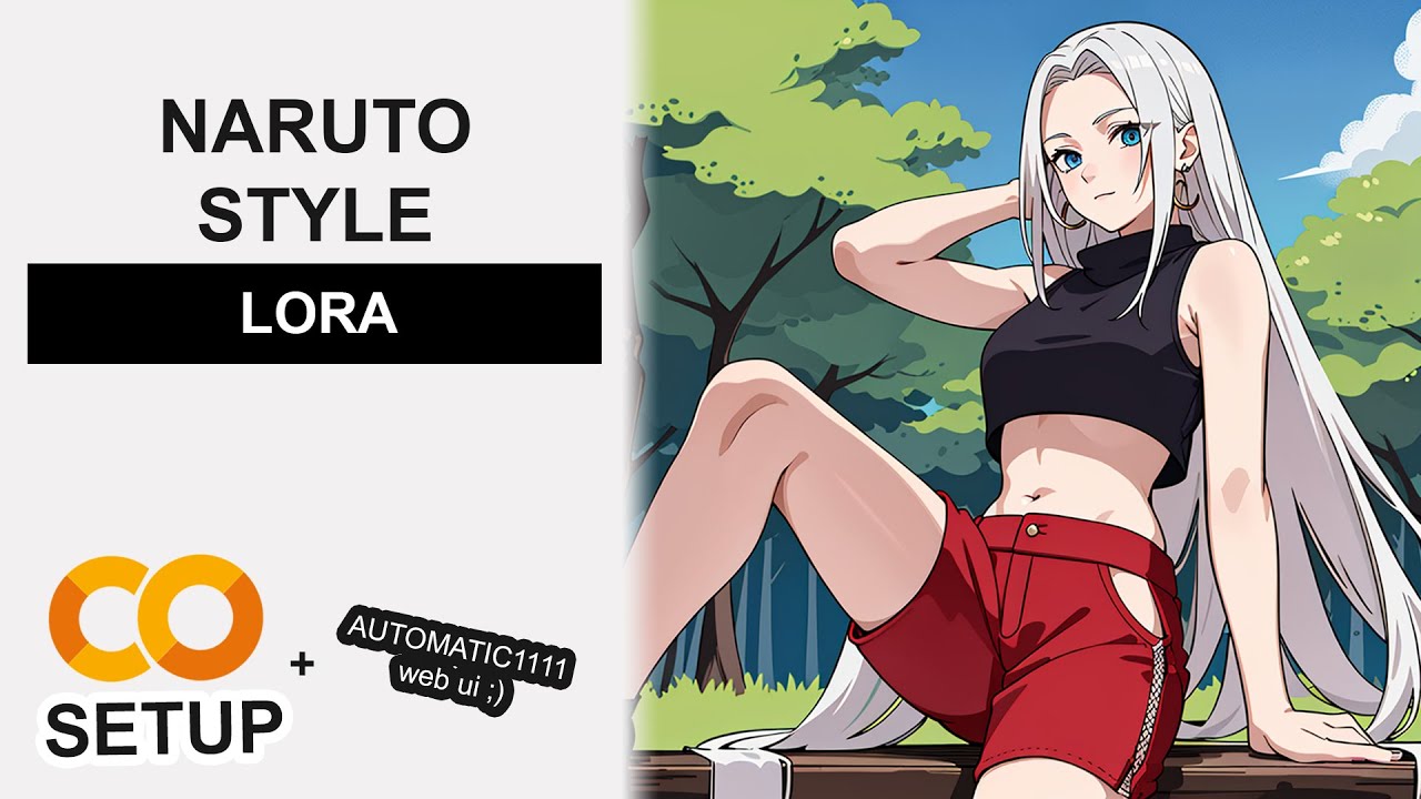 Naruto Style - Stable Diffusion LoRA Google Colab Setup