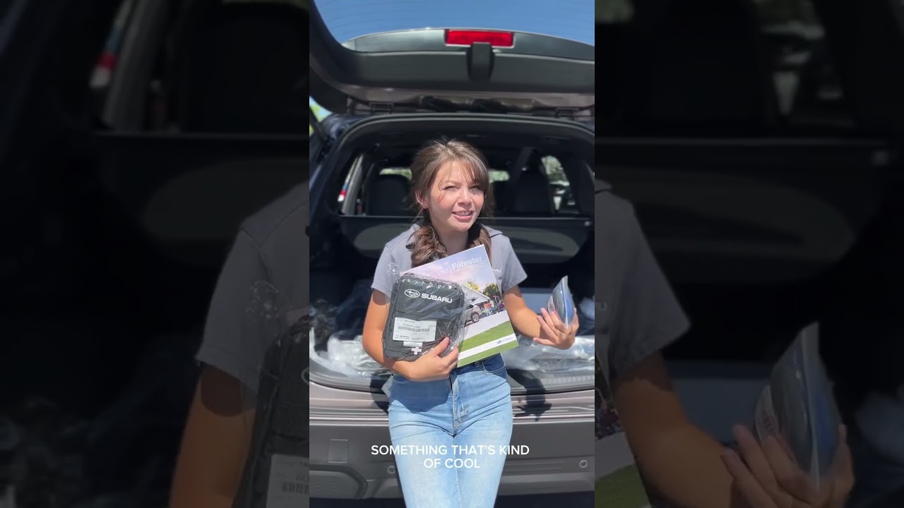 2025 Forester hidden features!