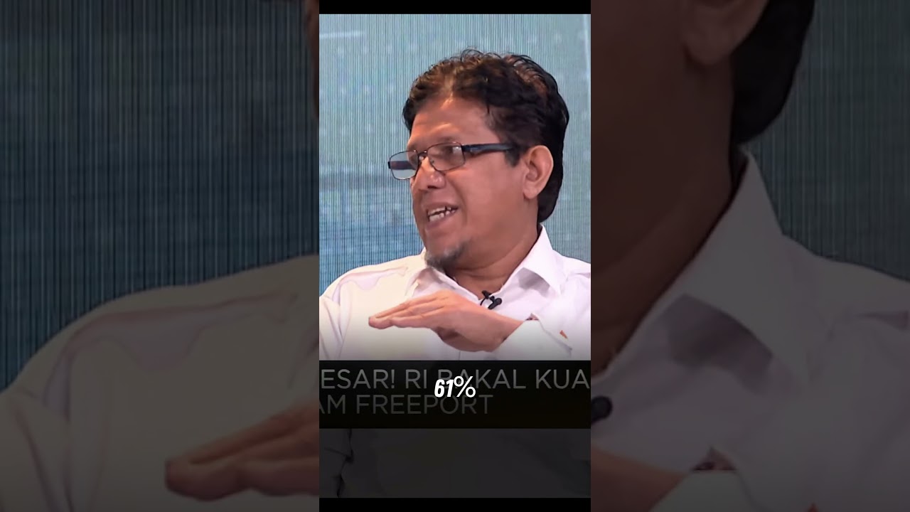 Upaya Presiden Jokowi kuasai saham freeport dengan revisi aturan izin tambang #shorts #jokowi #fyp