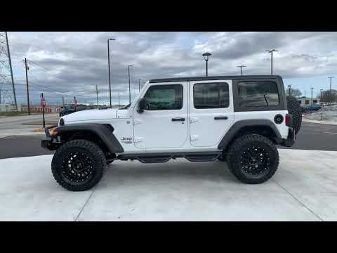 2019 Jeep Wrangler Tellico Edition Akins Wild Willies Westin XD Grenade N Fab Nitto White 2.5” Lift
