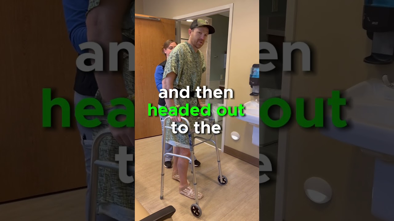 Days 1 and 2 After Bilateral Hip Replacement Surgery