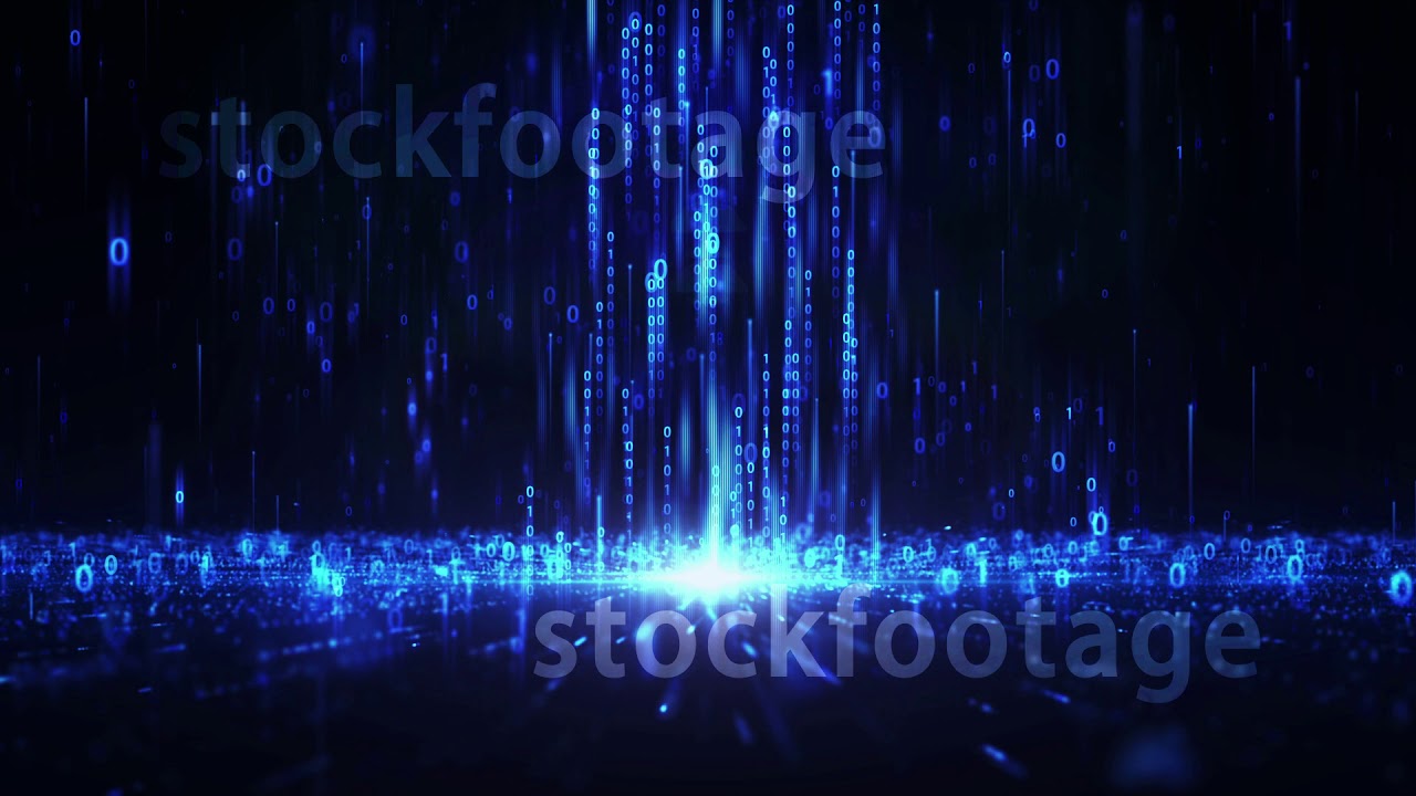 Binary Code String Aggregation Rises.Big data Convergence.