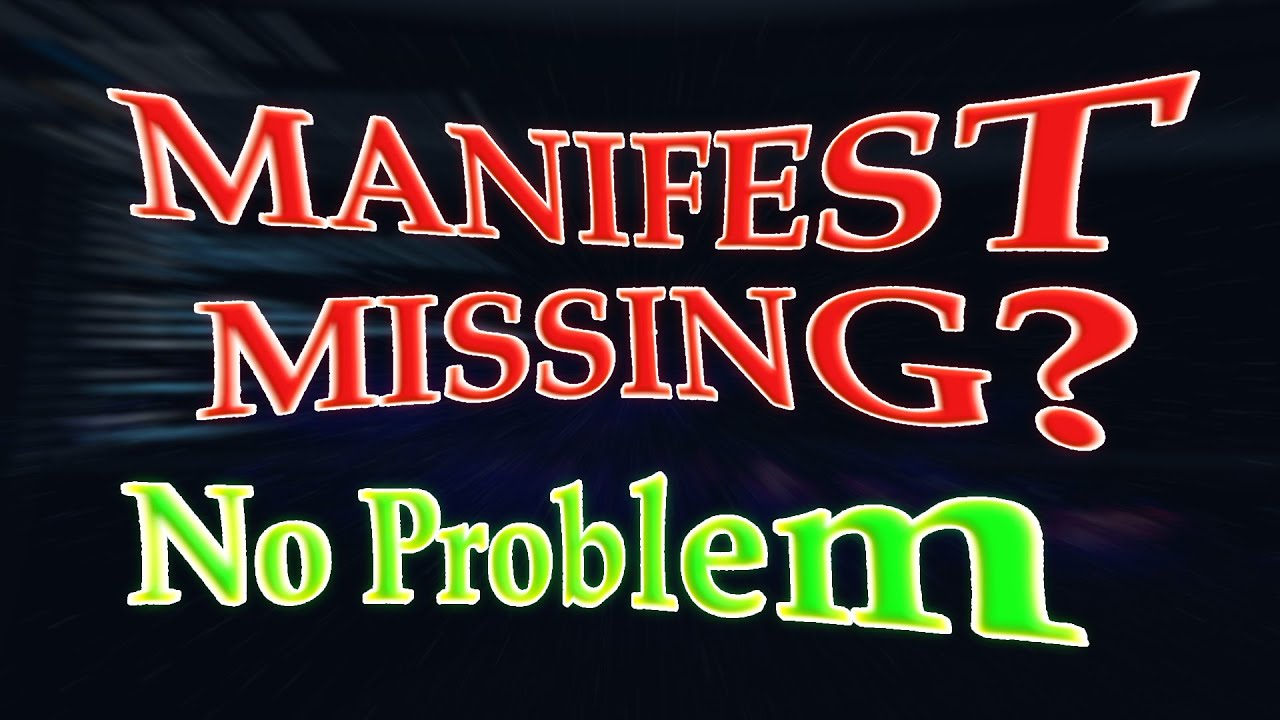 (OUTDATED) How to Install a Blender Addon if It's Missing The Manifest