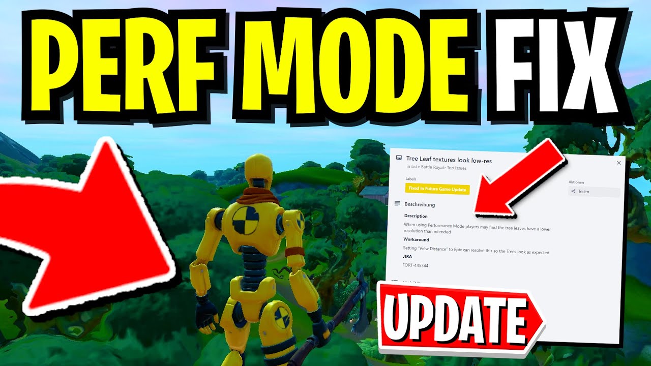 New Performance Mode Update! (Fortnite Chapter 3 Performance Mode Fix!)