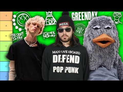 100 Pop Punk Bands Tier List!