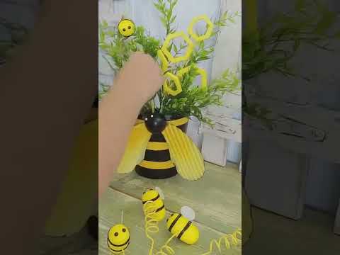 Floral Bee Home Decor