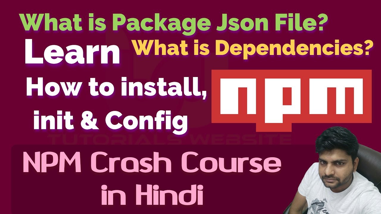 Npm Crash Course In Hindi Tutorialswebsite 3348