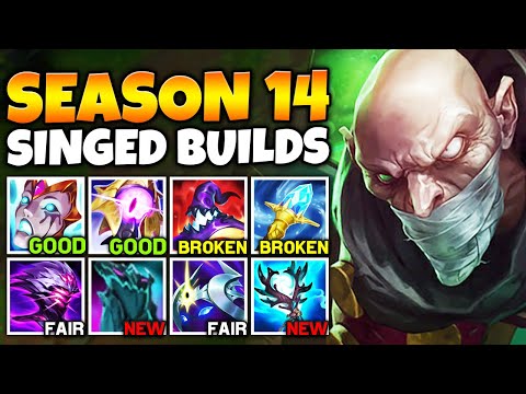 EVERY SINGED BUILD FOR SEASON 14 EXPLAINED! (NEW ITEMS, NEW SINGED)