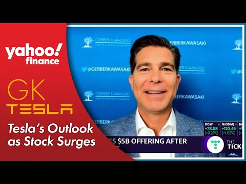 Yahoo Finance - Ross: Tesla's Outlook as Stock Surges