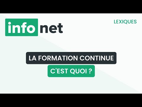 La formation continue, c'est quoi ? (définition, aide, lexique, tuto, explication)