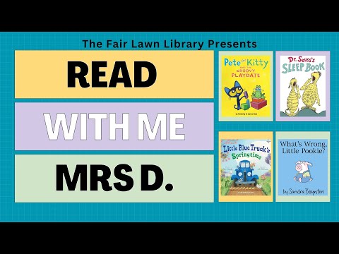 Read with Me Mrs. D: Rhyming