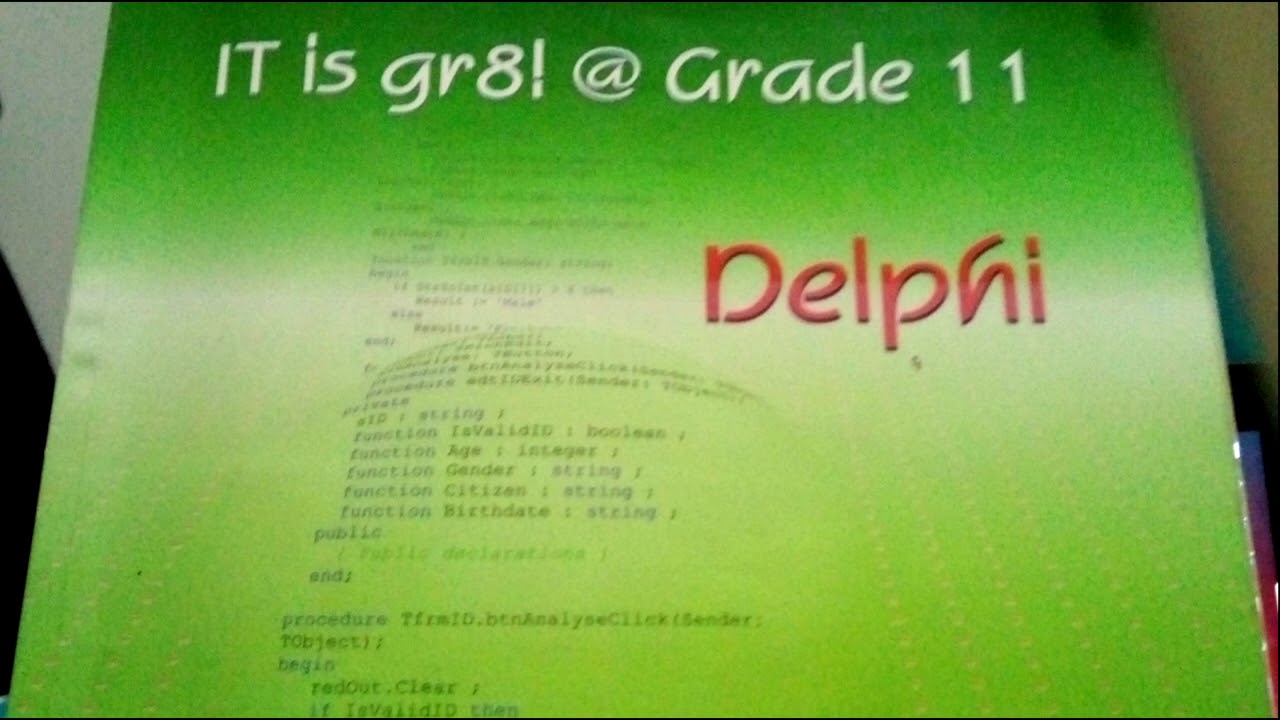 Starting with Delphi - Delphi tutorial (Part 0)