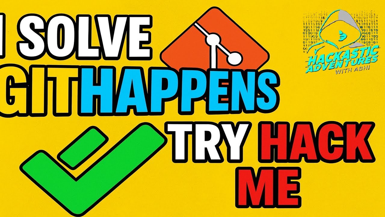 TryHackMe Git Happens Walkthrough | Ethical Hacking Git Exploitation | Hacktastic Adventures